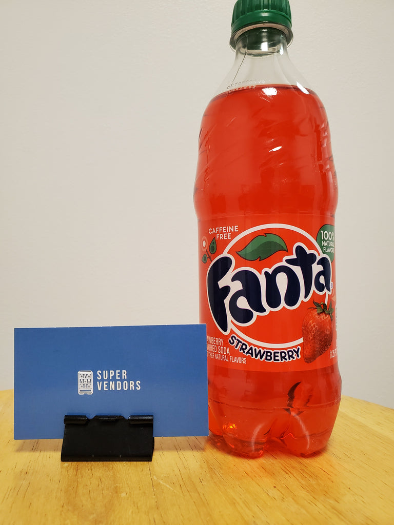 Fanta Strawberry bottle