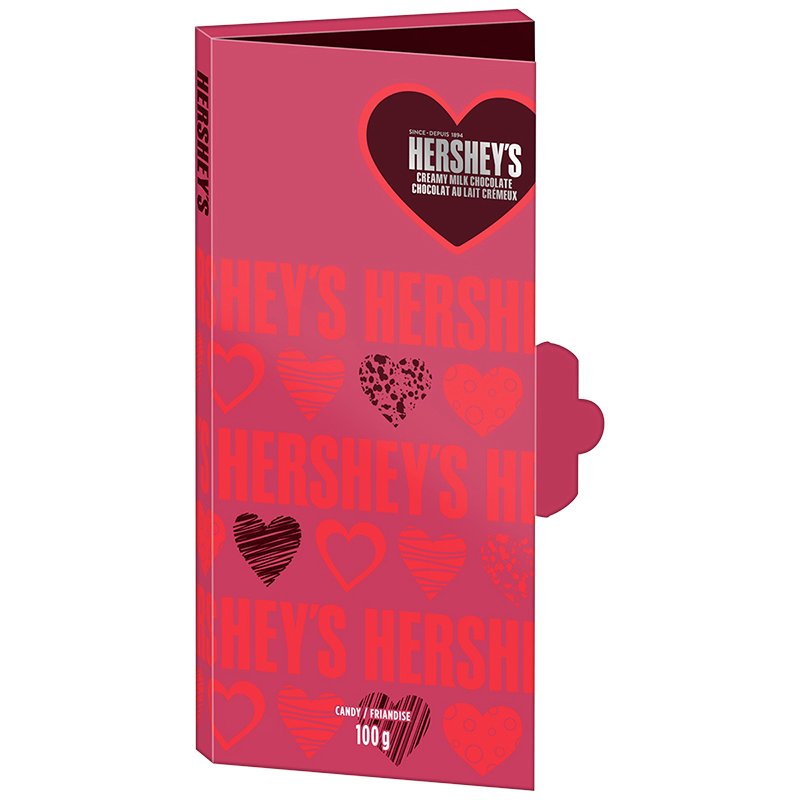 Hershey's Milk Chocolate Valentine Card