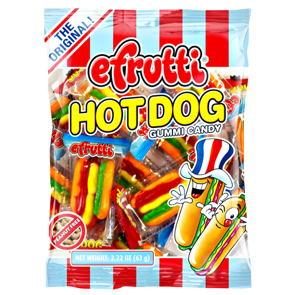Efrutti Hot Dog Gummi Candy