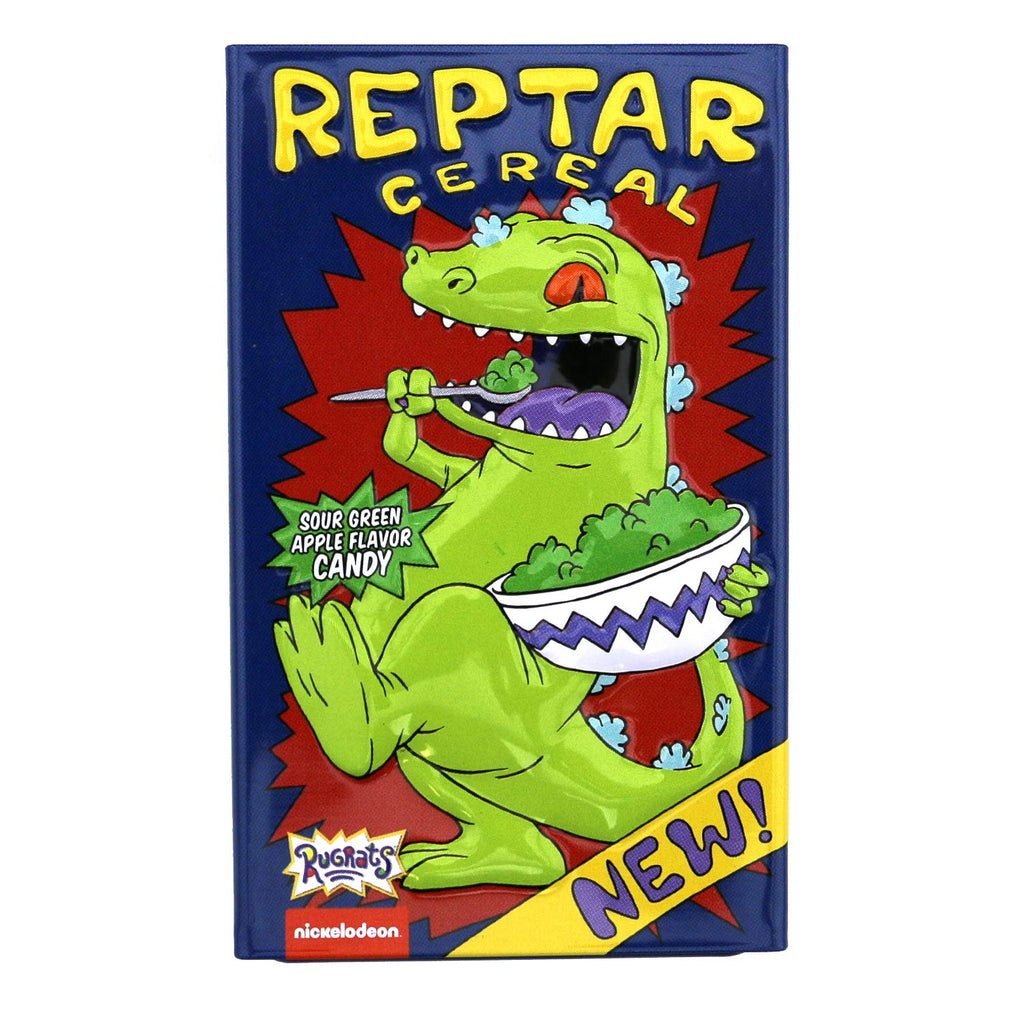 Reptar Cereal Candy Tin (Sour Green Apple Flavour) (Rugrats)